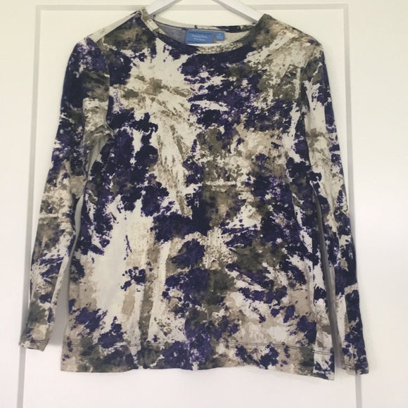 Tops | Very Wang Tie Dye Long Sleeve Tshirt | Poshmark